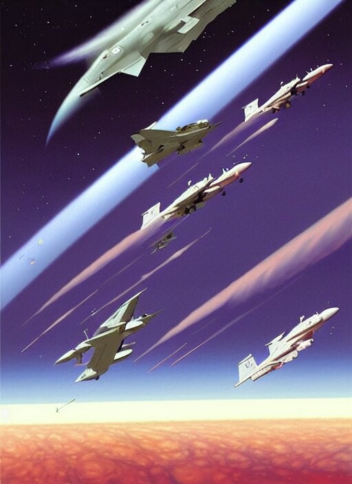Enemy fighters!. engage by AmbienceReflectionDecay79725 - Tuna