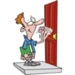 knocking door 3d (copy) Meme Sound Effect Button for Soundboard by ...