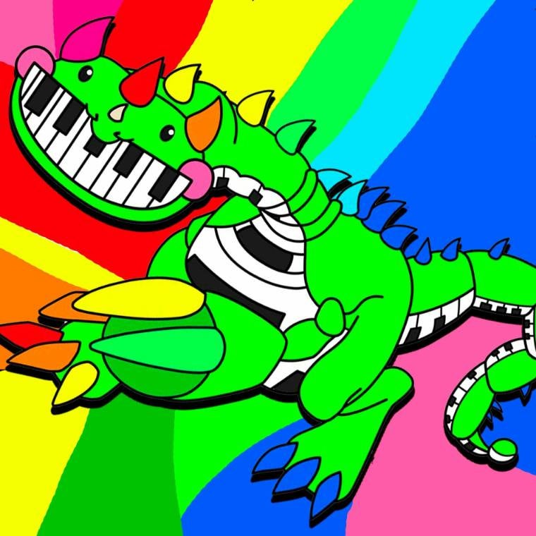 Pianosaurus Jingle by Alexbon - Meme Sound Effect Button for Soundboard ...