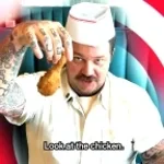 Look at the chicken. Meme Sound Effect Button for Soundboard by ...