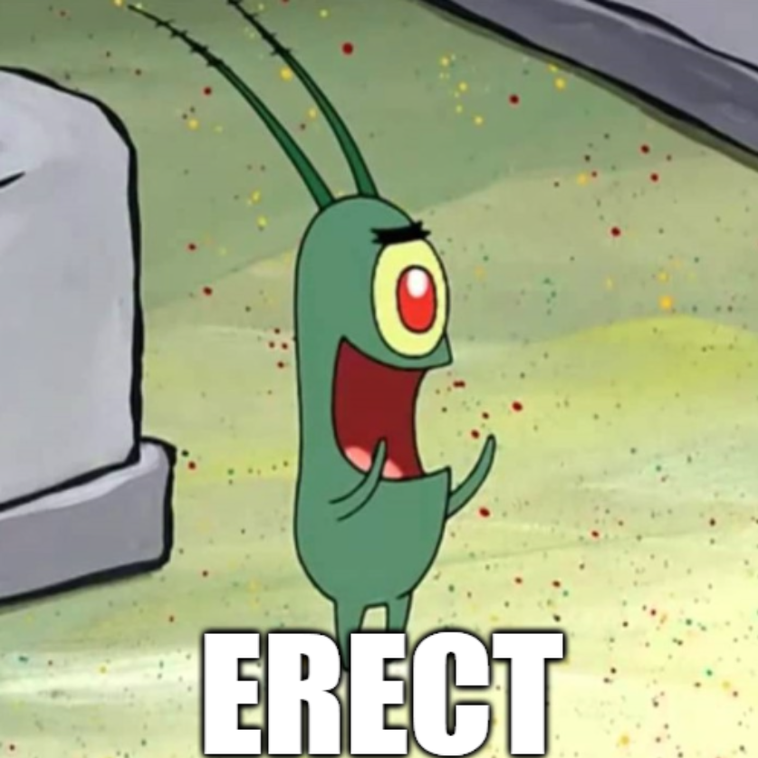 Plankton - ERECT by Squixter Sound Effect - Meme Button - Tuna