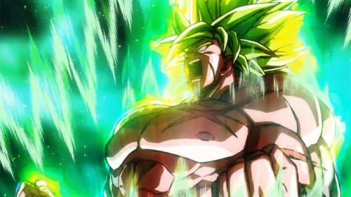 Broly power up 4567 by SuperSilverMemez