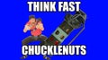 Shorter think fast chucklenuts(flashbang) by CawCawMF
