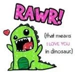 dinausor Meme Sound Effect Button for Soundboard by stormwormss ...