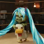 miku flint and steel chicken jockey by MultiBandTransientPhaser55692 ...