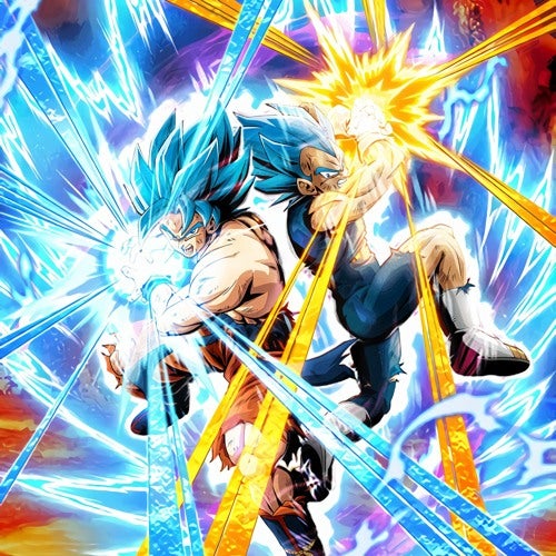 Dragon Ball Z Dokkan Battle OST TEQ LR SSGSS Goku & SSGSS 56943029910