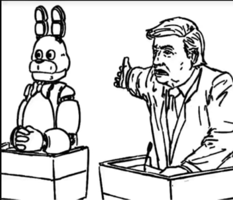 Trump talks about FNAF by kon117 Sound Effect - Meme Button - Tuna