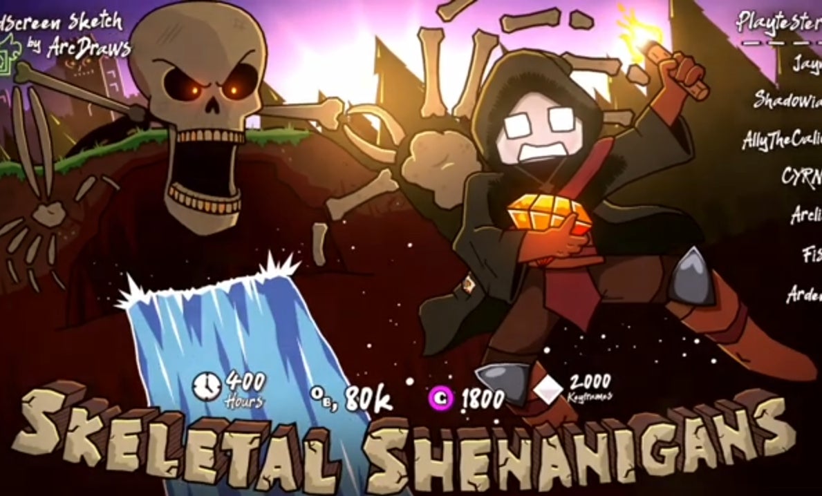 skeletal shenanigans boss fight but it's Minecraft sounds by Zaidisreal ...
