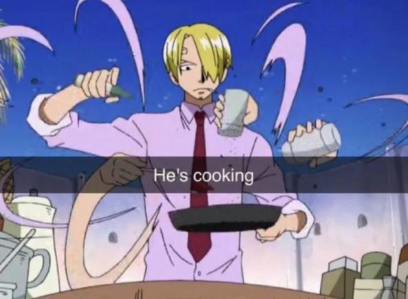  I SAID LET HIM COOK By Twok Sound Effect Meme Button Tuna